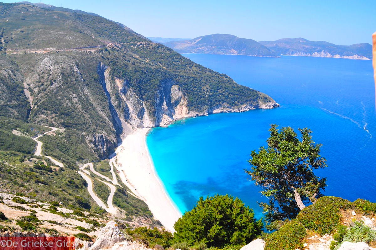 Kaart - Landkaart Kefalonia Kefalonia | Informatie en tips Kaart ...